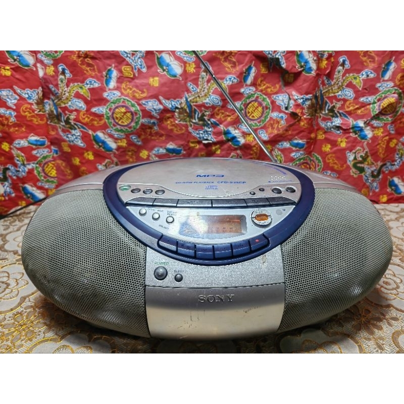 Đài cổ radio/cassette/đĩa SONY CFD-S35CP/điện 220v | Shopee Việt Nam
