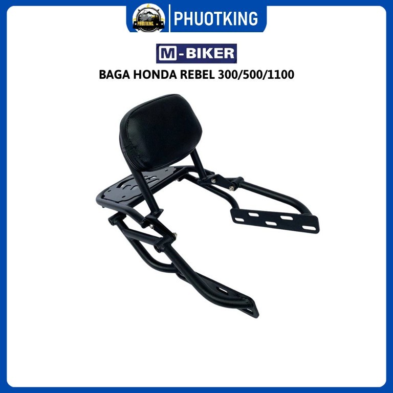 Baga REBEL 300/500/1100 có tựa lưng chính hãng - PHUOTKING | Shopee ...