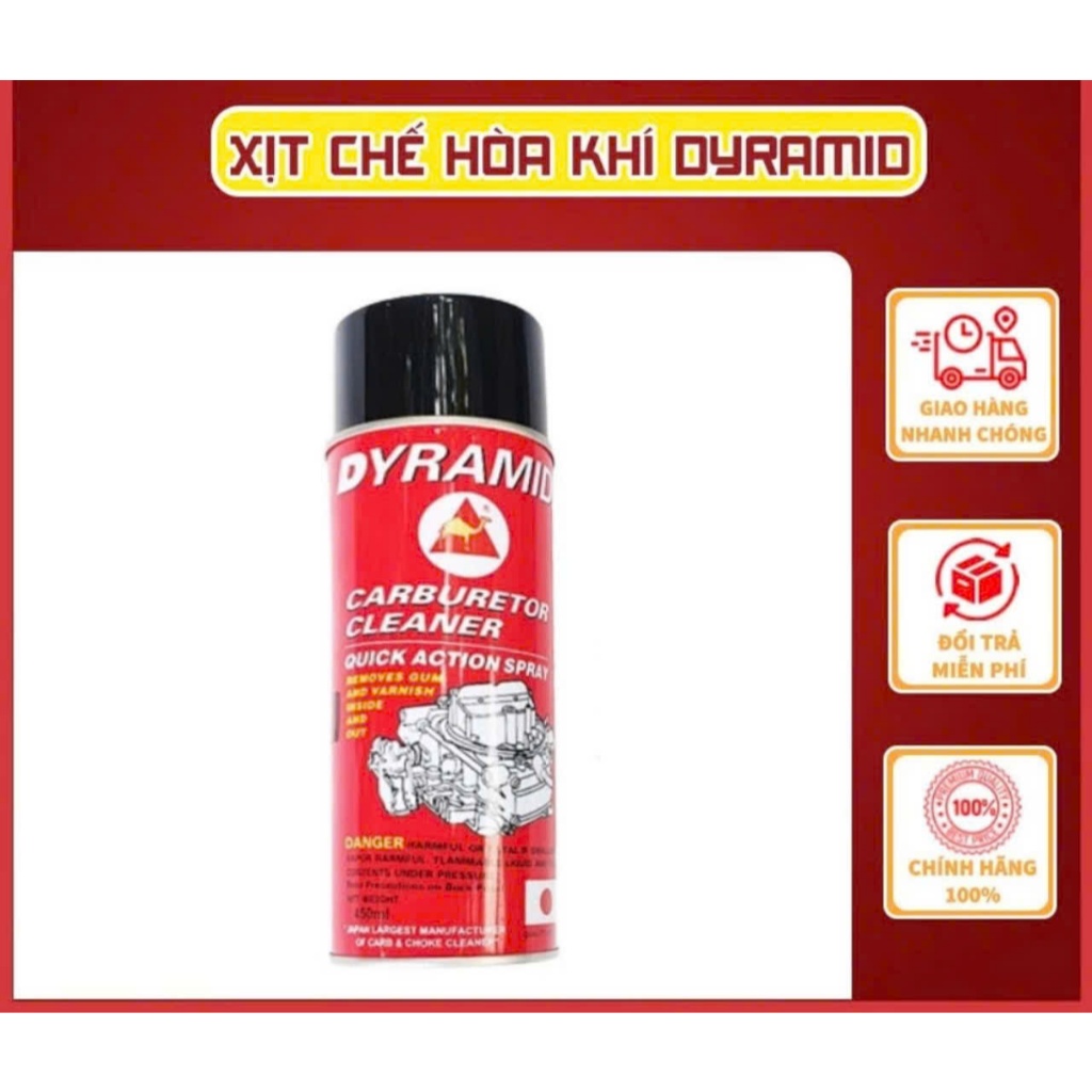 Bình Xịt Chế Dyramid / Xịt Chế Lạc Đà / 450ml Súc Bình Xăng, Tẩy Rửa Ô ...