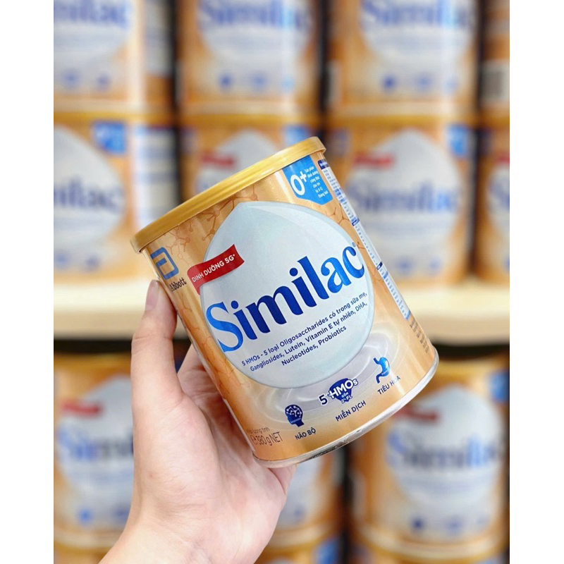[CHÍNH HÃNG] SỮA SIMILAC 5G HMO 0+ CHO BÉ 0-12 tháng 380G | Shopee Việt Nam