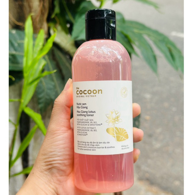 Toner Nước sen Hậu Giang Cocoon 310ml | Shopee Việt Nam