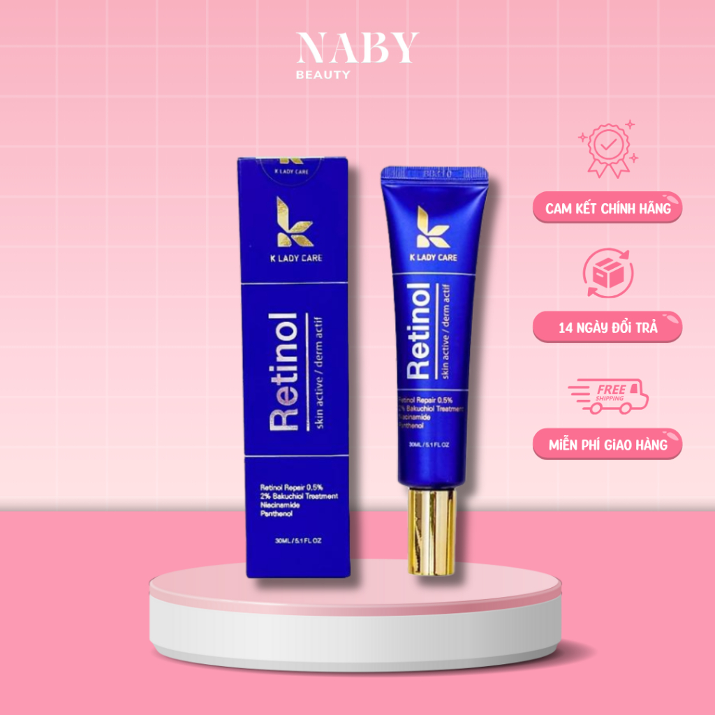 Kem dưỡng Retinol , Chống Lão Hóa Retinol Repair 0.5% Folio K Lady Care 30ML | Shopee Việt Nam