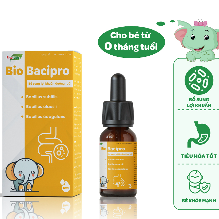 Men Vi Sinh Nhỏ Giọt Bio Bacipro Cho Bé - Bổ Sung Lợi Khuẩn Tăng Cường ...