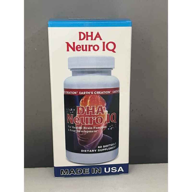 Viên uống DHA Neuro IQ Earth’s Creation hộp 60v | Shopee Việt Nam
