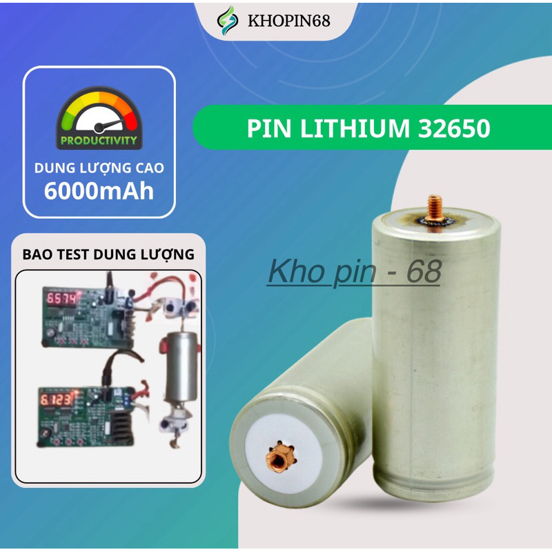 Pin 32650 DL 6000mAh tặng kèm ốc vít | Shopee Việt Nam
