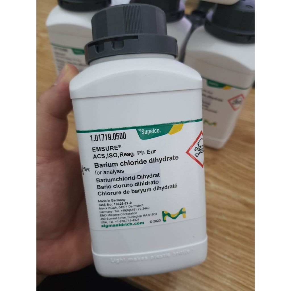 BaCl2 Barium chloride dihydrate hãng Merck | Shopee Việt Nam