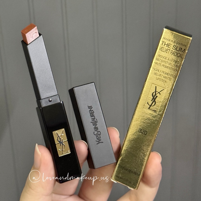 (AUTH) Son YSL The Slim Velvet Radical Màu 320, 321 | Shopee Việt Nam
