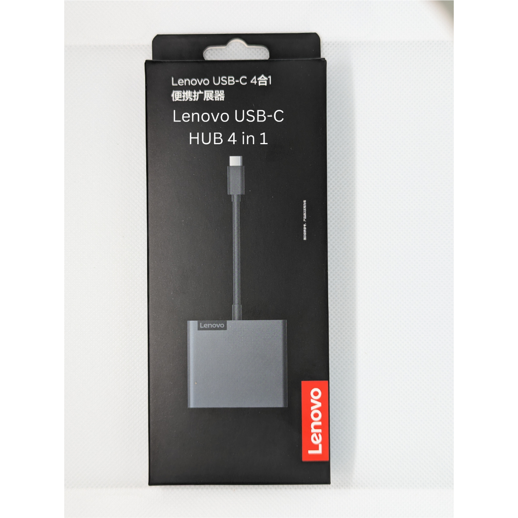Hub usb type C lenovo 4 in 1, thinkplus TPH-05, thinkplus LC06-R | Shopee Việt Nam