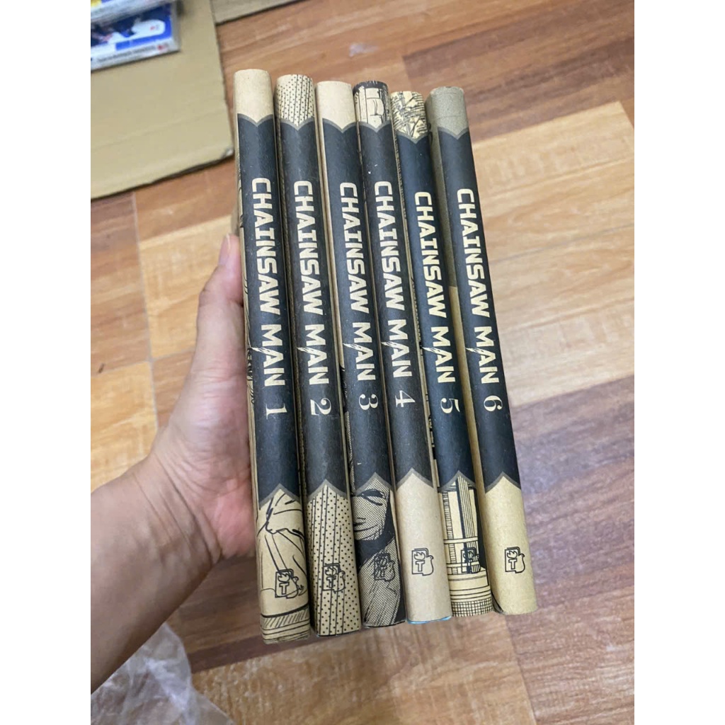 Vở Bộ 6q truyên.tranh csm Chainsaw man, Chain saw man T1-6 | Shopee ...