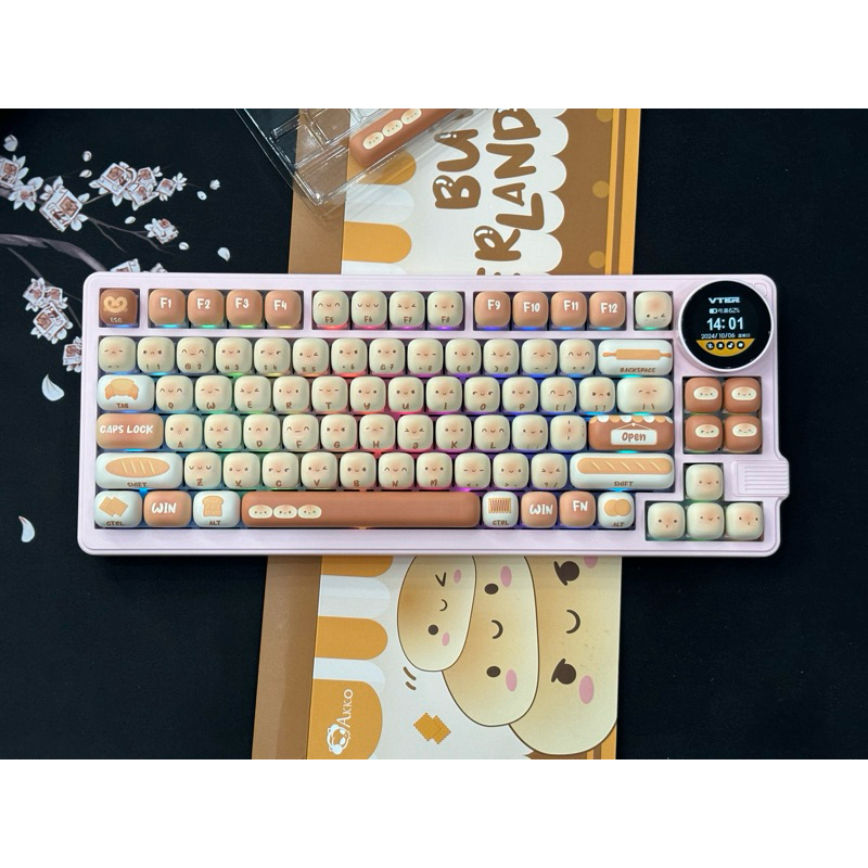 Bàn phím cơ CMK75 ,Feker K75 3 mode, mạch xuôi,hotswap,led rgb bảo hành ...