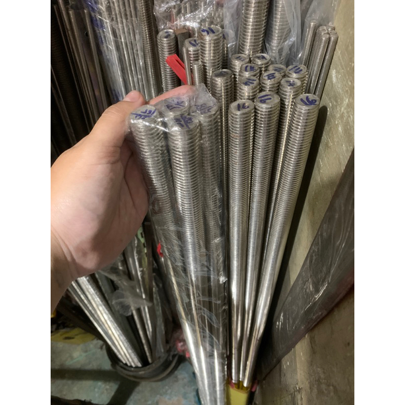 Ti ren Inox / Thanh ren 1 Mét 16-20mm | Shopee Việt Nam