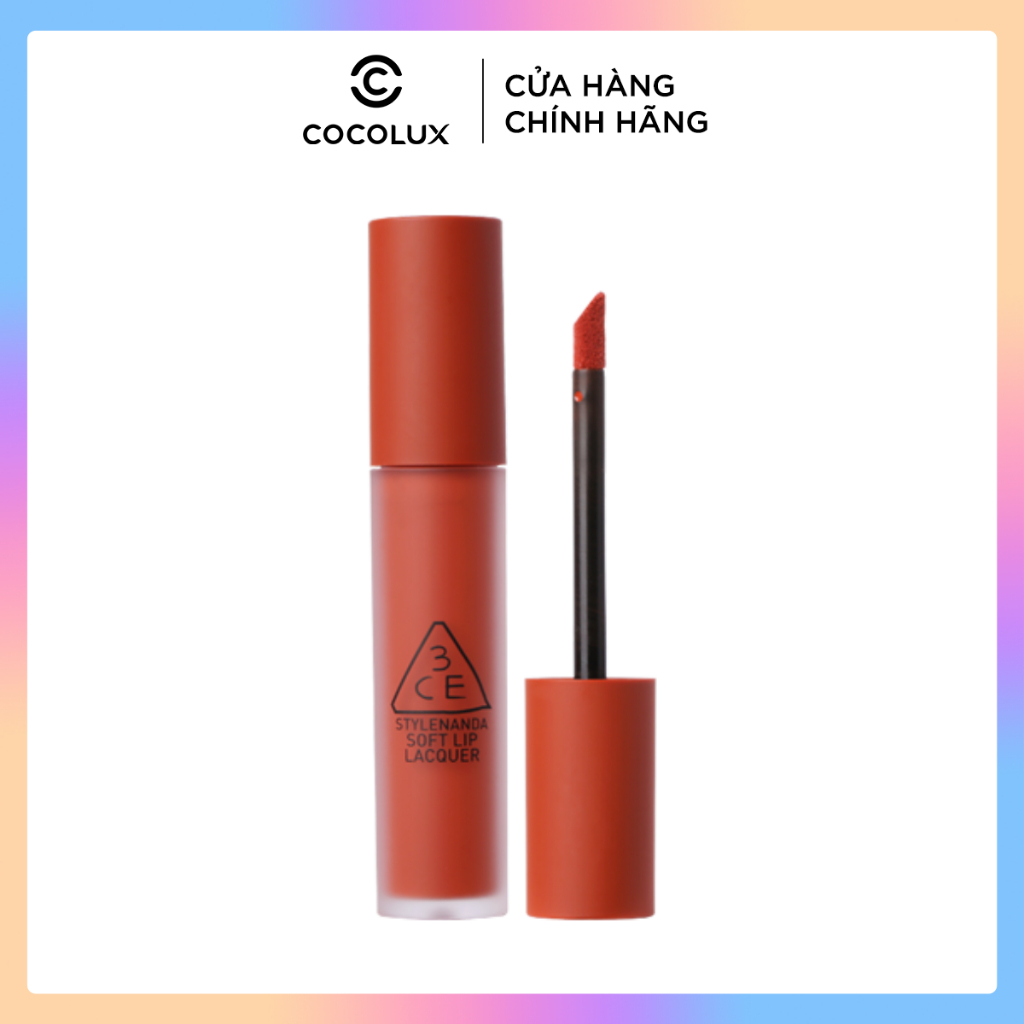 Son 3CE Soft Lip Lacquer | Shopee Việt Nam