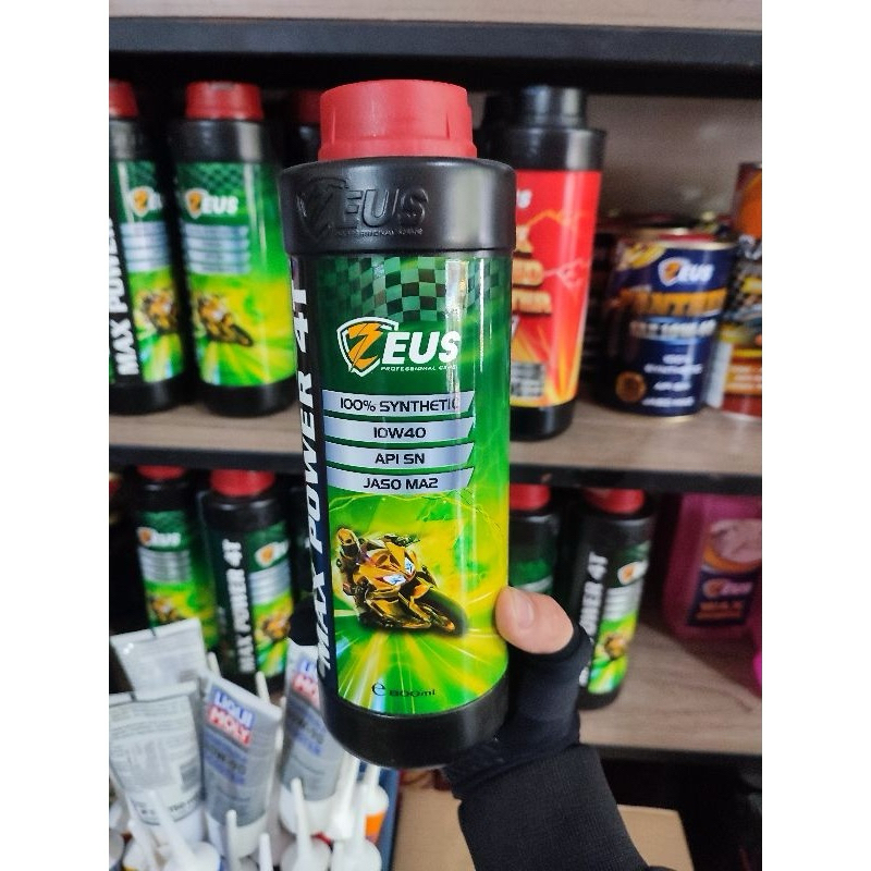 nhớt động cơ zeus max power 800ml hàng chính hãng | Shopee Việt Nam