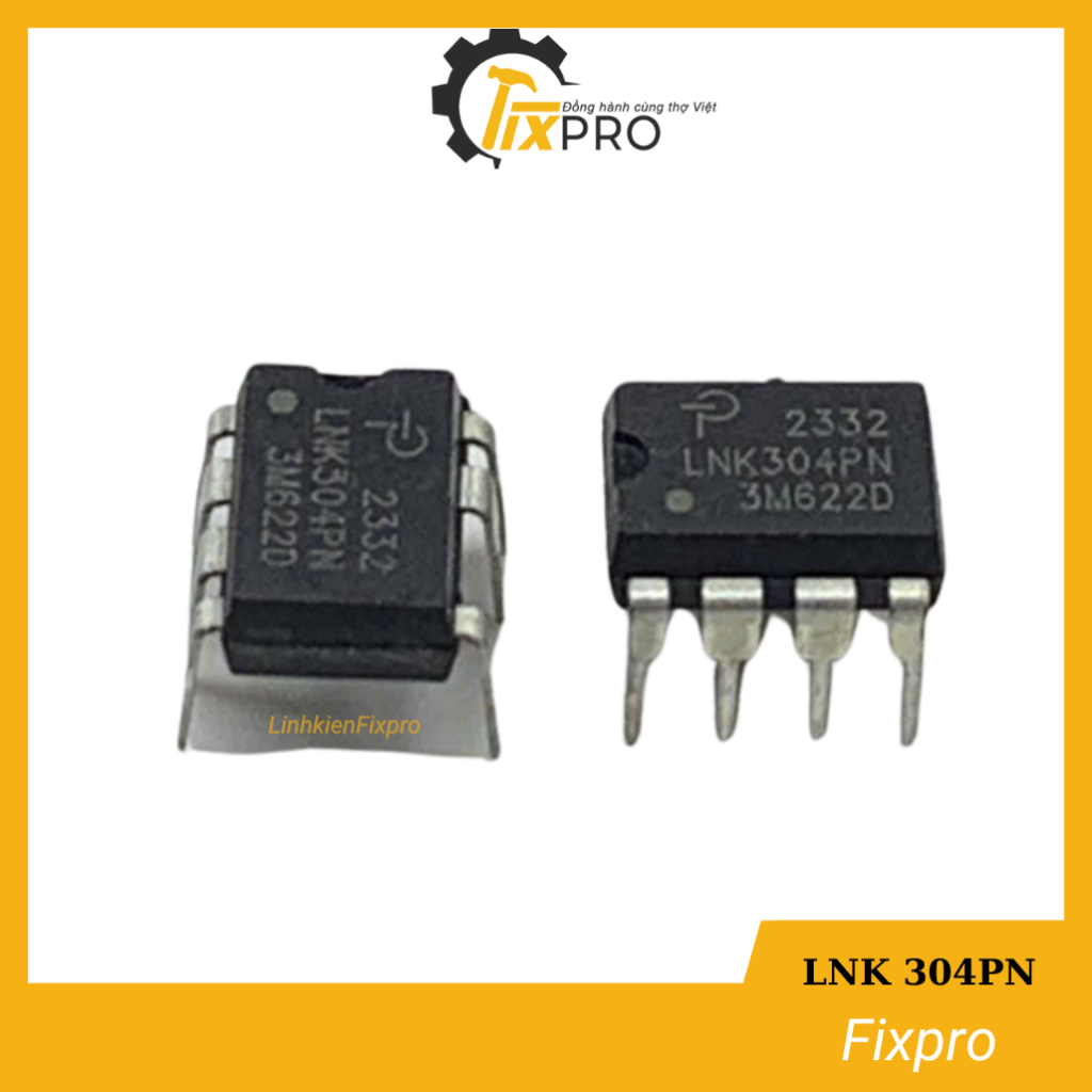 LNK304PN DIP-7 IC nguồn chính hãng cho quạt điện, máy giặt, điều hòa ...