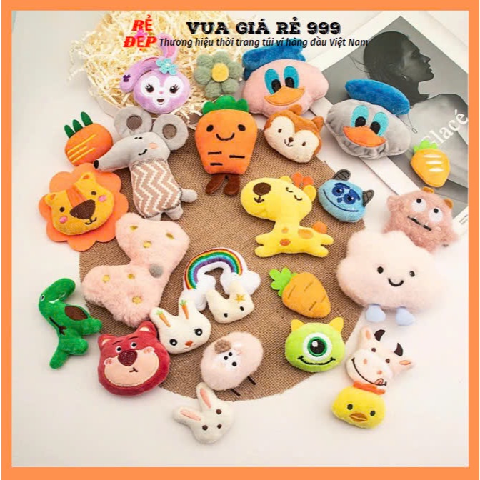 Gim cài áo, balo, cặp sách, thú bông dễ thương GC100 | Shopee Việt Nam