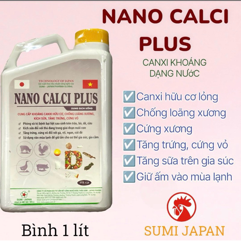 Canxi - Khoáng - ADE dạng nước,dạng bột cứng xương, ổn định khung xương ...
