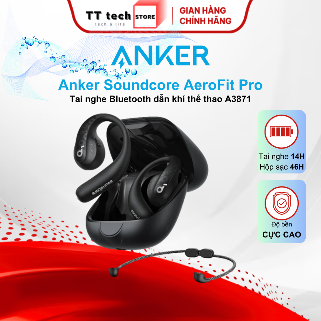 Anker A3871 - Tai nghe dẫn khí thể thao Bluetooth Anker Soundcore ...
