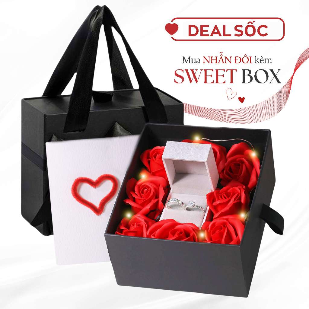 SET QÙA SWEET BOX + Dây Chuyền Bạc 925 HANADA Gợi Ý Quà Tặng Sang Trọng ...