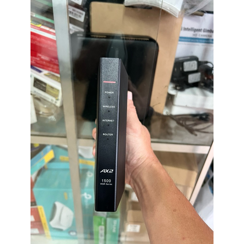Router wifi Buffalo Wsr-1500AX2S Black, Wifi thế hệ 6 | Shopee Việt Nam