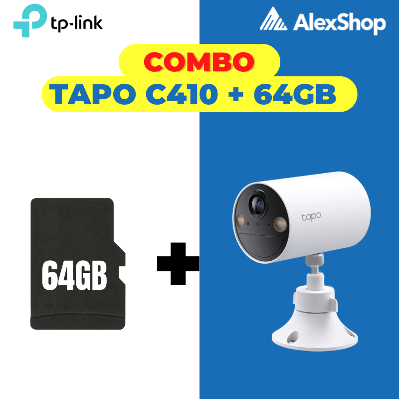 [COMBO] Camera TP-Link Tapo C410 + Thẻ Nhớ 64GB Camera không dây , Độ ...