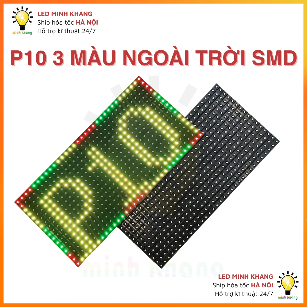 Tấm LED P10 3 màu Ngoài trời đủ phụ kiện ( Chính Hãng YLR ) | Shopee Việt Nam