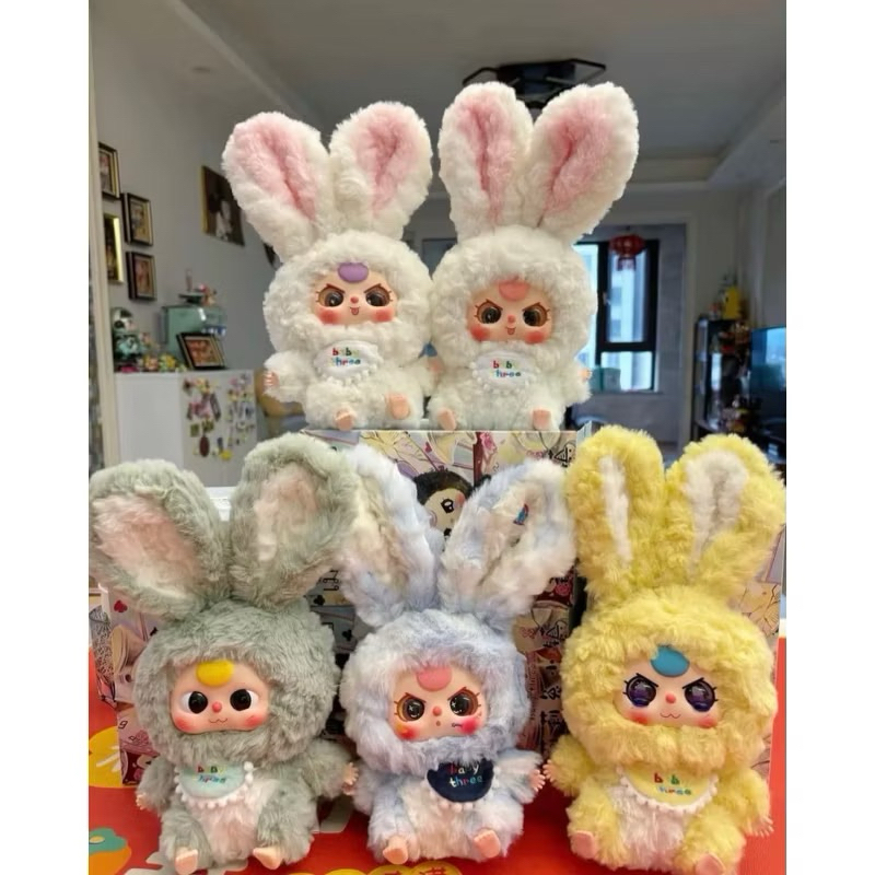 Set 6 hộp mù thỏ thị trấn baby three rabbit town [Hàng sắp về chính ...