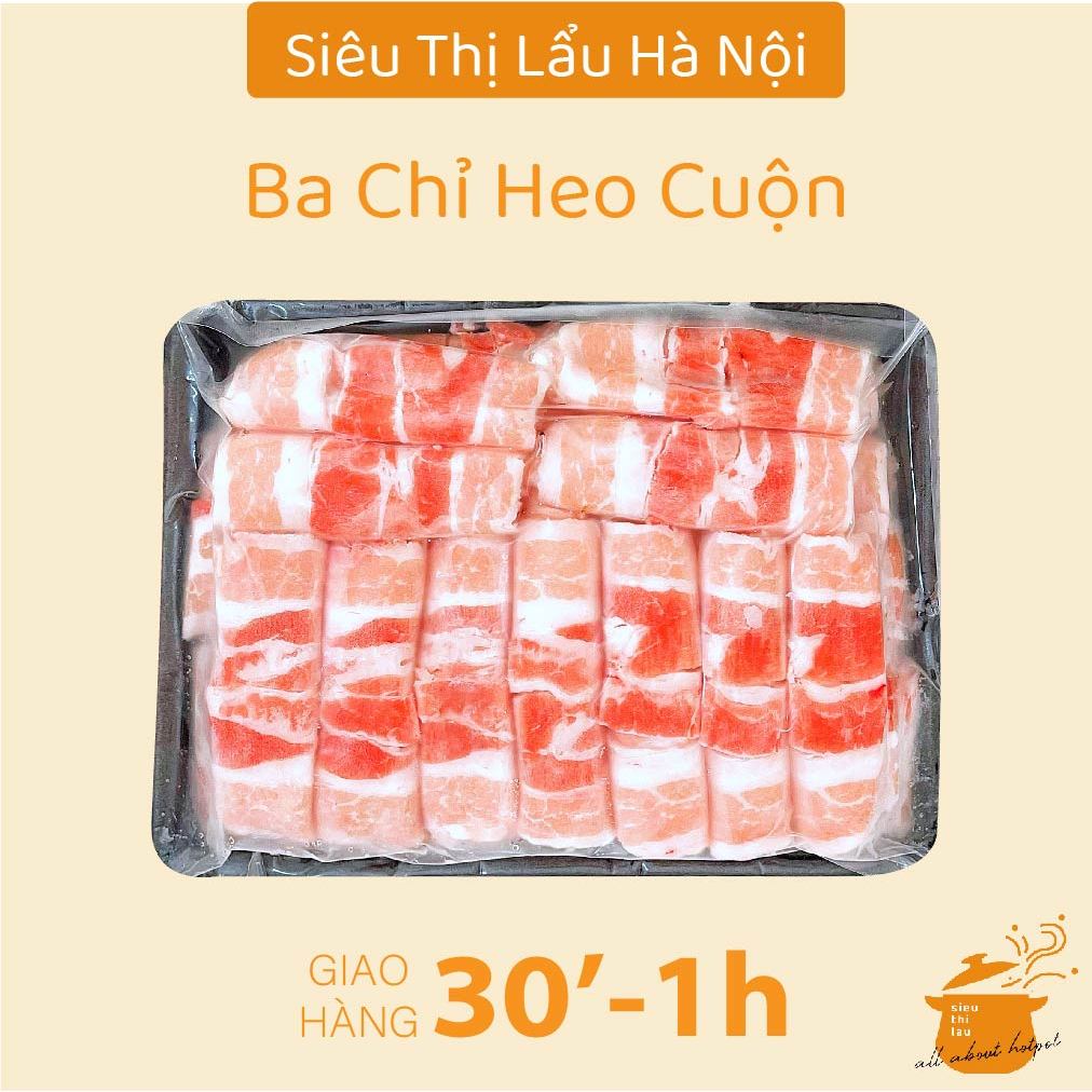 [HN] Ba Chỉ Heo Cuộn Nhúng Lẩu 500g - Ba Chỉ Heo Thái Mỏng - Siêu Thị ...
