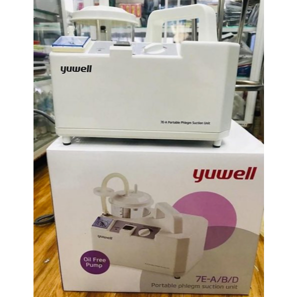 Máy hút dịch, hút đờm mũi họng 1 bình Yuwell 7E-A | Shopee Việt Nam