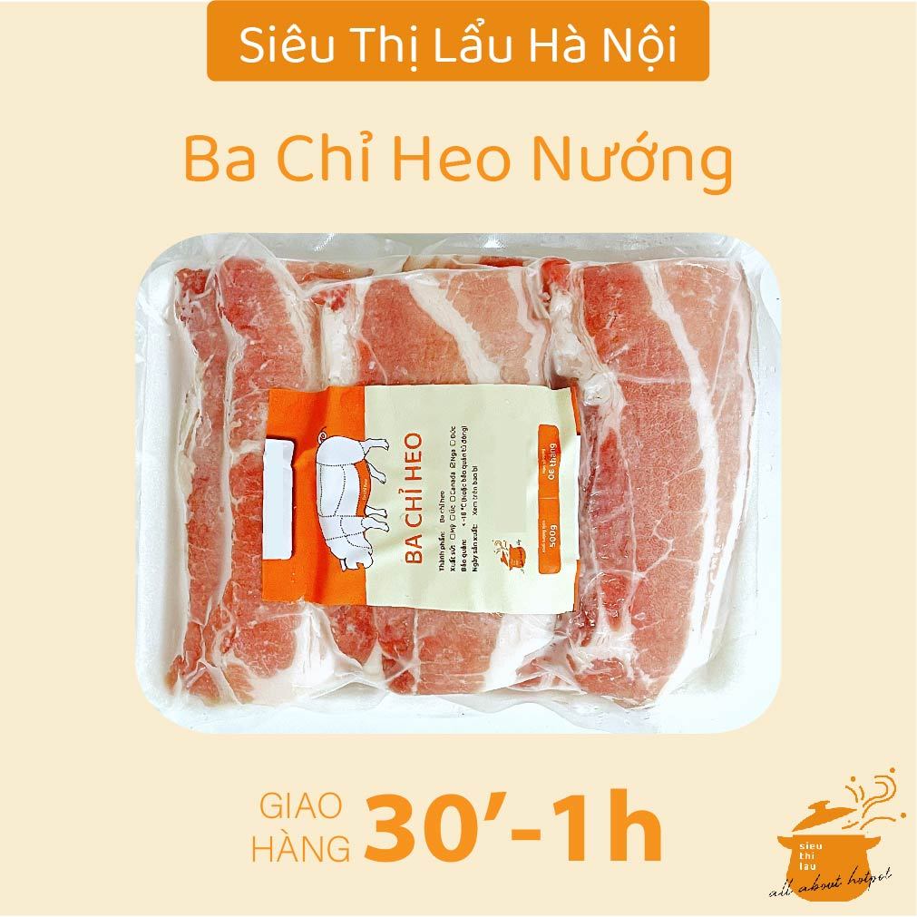 [HN] Ba Chỉ Heo Nướng 500g - Siêu Thị Lẩu & Đồ Nướng | Shopee Việt Nam