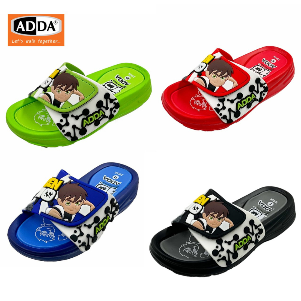 Dép Lê Thái Lan bé trai quai ngang siêu nhân Ben 10 Thái Lan Adda 31R5K ...