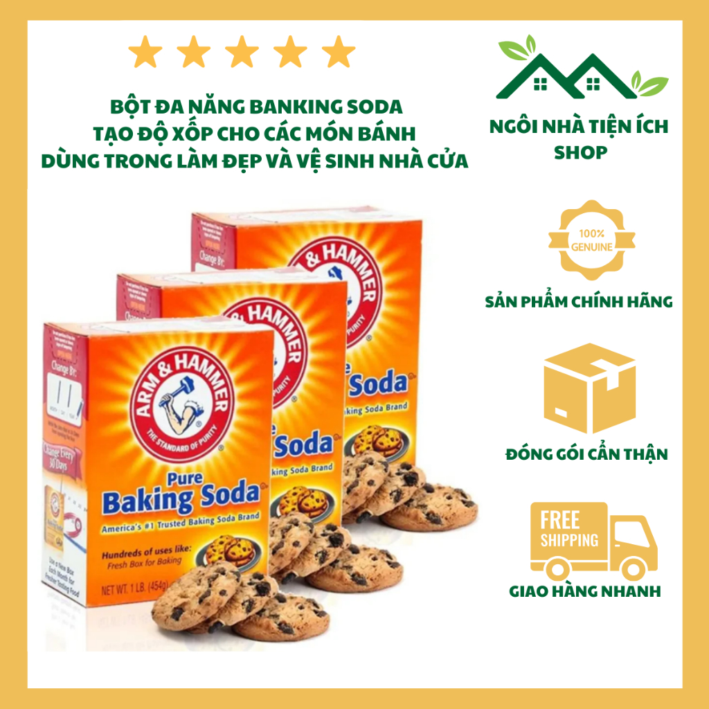 Bột Đa Năng Banking Soda, Tạo Độ Xốp Cho Các Món Bánh, Dùng Trong Làm ...