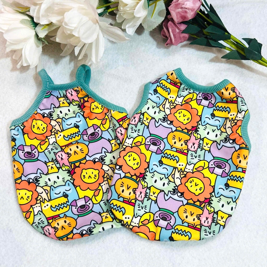 (800g - 25kg) Áo chó mèo - Hoạ tiết SƯ TỬ vui nhộn siêu cute | Shopee Việt Nam
