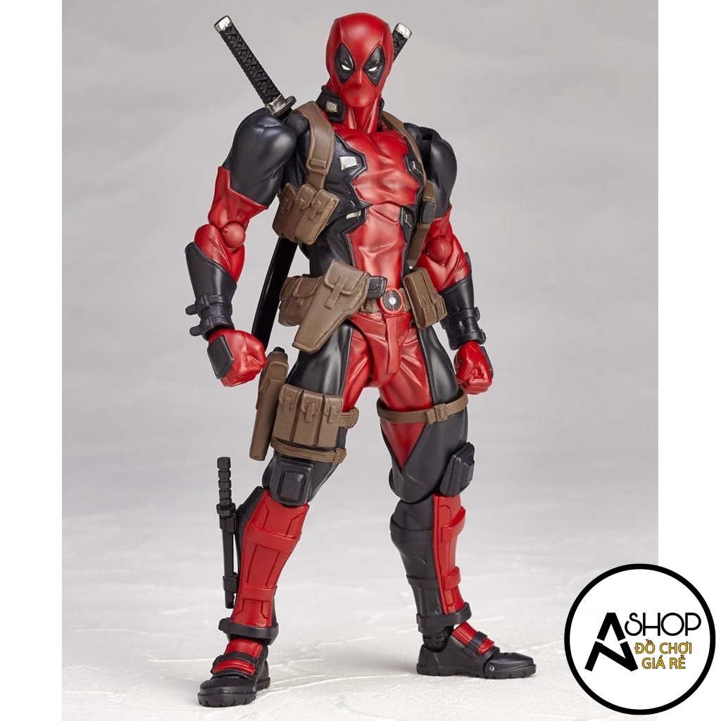 (Hỏa Tốc) Mô Hình Revoltech Bootleg Nhân Vật Deadpool Marvel 1/12 Cử ...