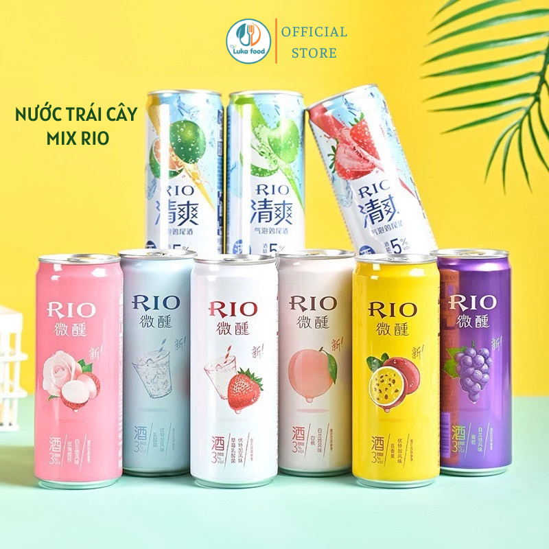 Nước trái cây lên men RIO mix nhiều vị - RIO Cocktail trái cây cao cấp ...