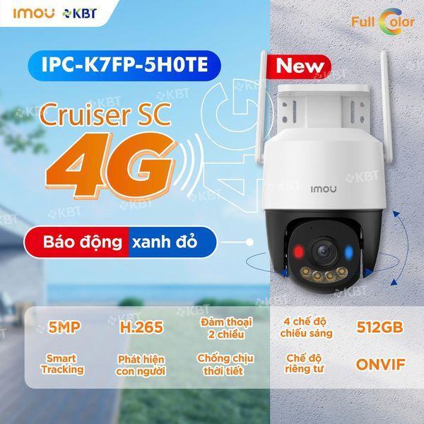 Camera IMOU ngoài trời dùng sim 4G, Imou Cruiser 4G S21FTP 1080P ...
