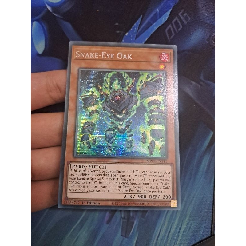 Snake-eye Oak - MP24-EN111 - Prismatic Secret Rare | Shopee Việt Nam