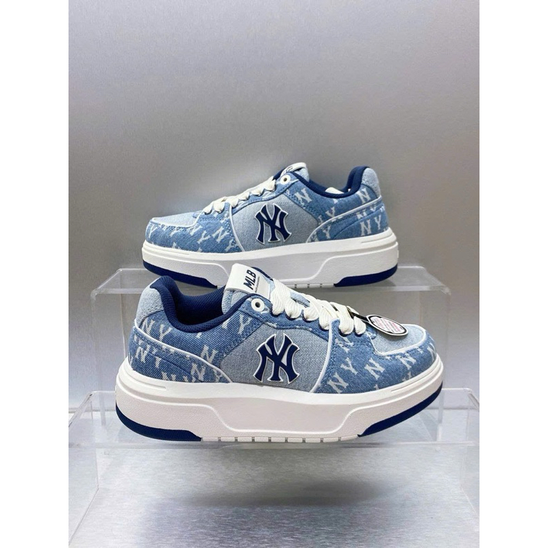 Giày Thể Thao MLB Chunky Liner Denim Basic New York Yankees 3Asxcvt4N ...