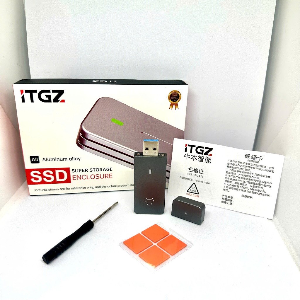 BOX ITGZ SSD NVME PCI-e 2230, box liền đầu USB-A và Type-C | Shopee ...