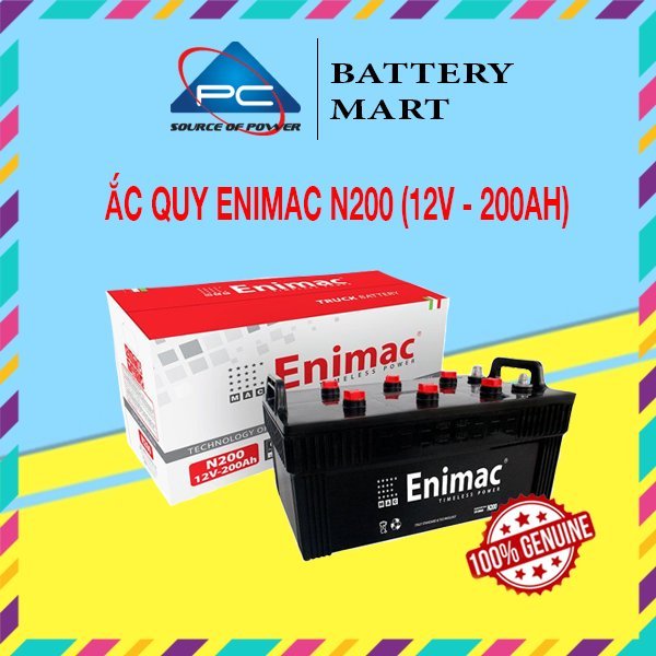 Bình Ắc Quy ENIMAC N200 (12V-200Ah) | Shopee Việt Nam