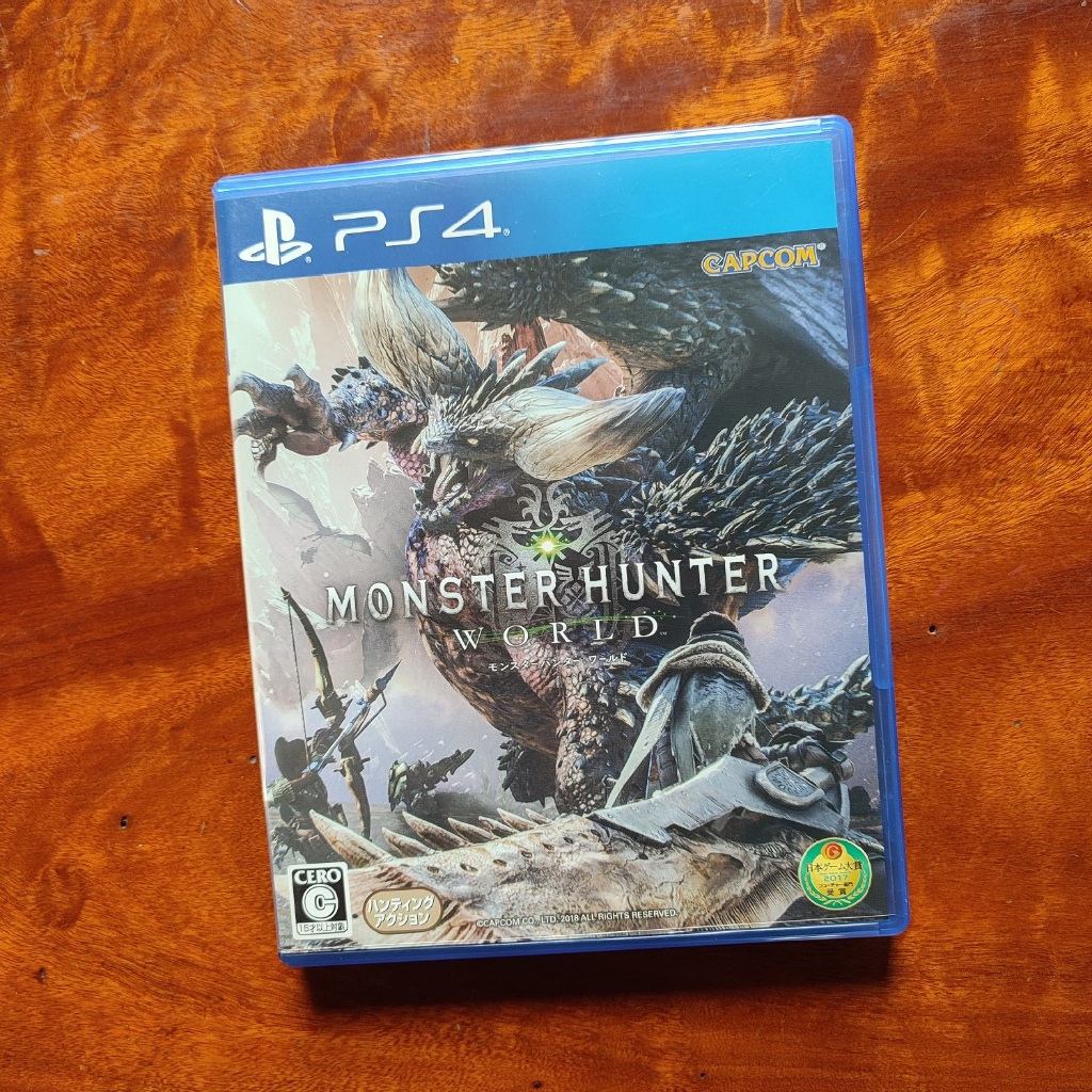 Đĩa Game PS4 : Monster Hunter World Likenew (Nhật Bản) | Shopee Việt Nam