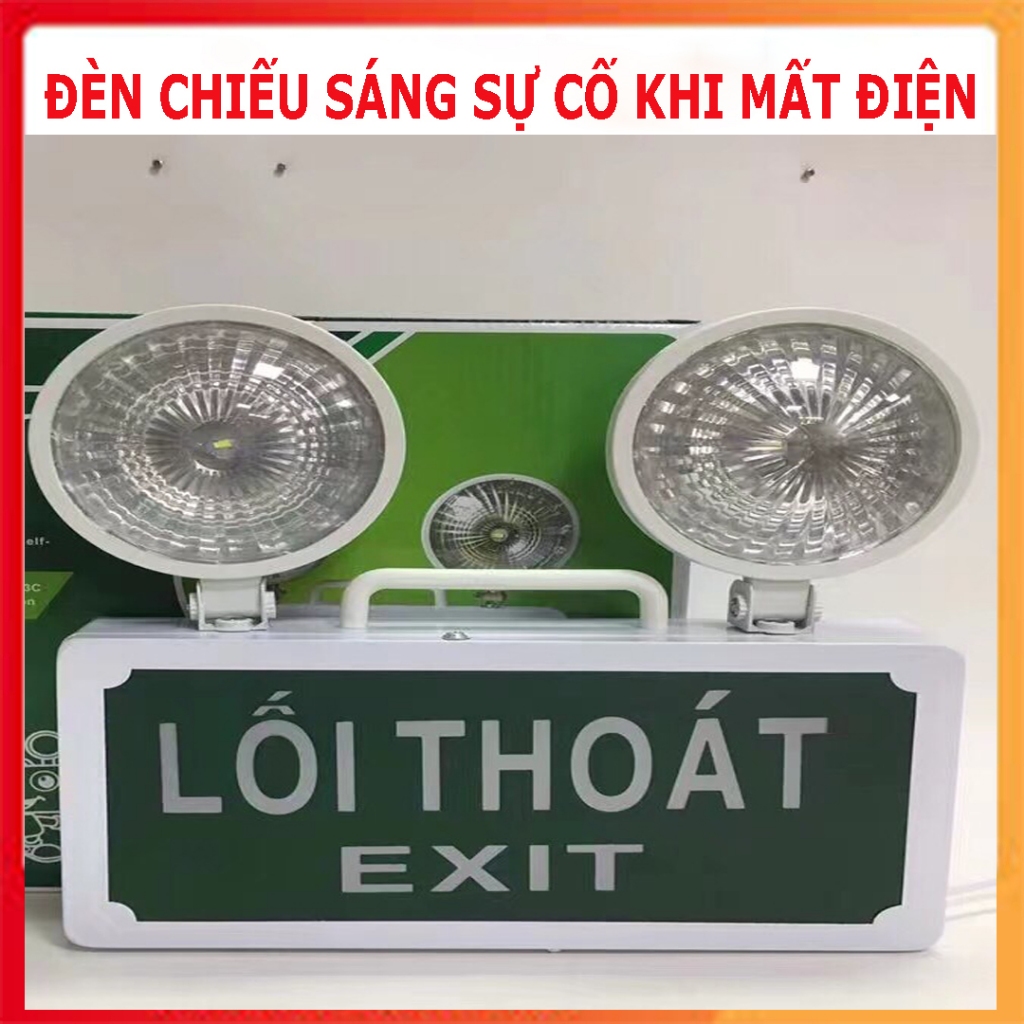 ĐÈN EXIT, ĐÈN SỰ CỐ, ĐÈN EXIT KẾT HỢP SỰ CỐ PCCC, ĐÈN SỰ CỐ THOÁT HIỂM ...
