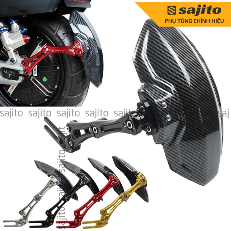 (Tặng lục giác+keo) Chắn Bùn Vân Cácbon Gọng Nhôm CNC Cho Xe Điện,Độ ...