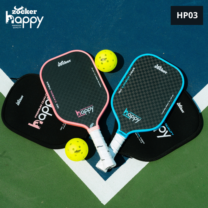 Vợt Pickleball Zocker Happy 3 phiên bản phù hợp mọi lối chơi | Shopee ...