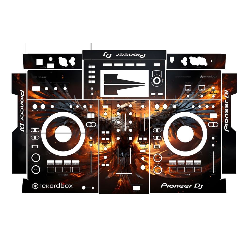 [ Hỏa Tốc ] Skin Dán Bàn DJ (PHƯỢNG HOÀNG LỬA)( XDJ RR / RX / RX2 / RX3 ...