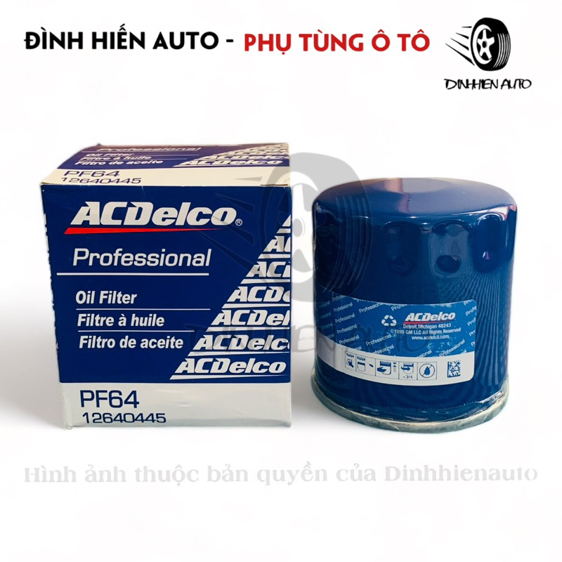 Lọc nhớt, lọc dầu Vinfast Fadil (2019-2024), Chevrolet Spark (2019-2024 ...