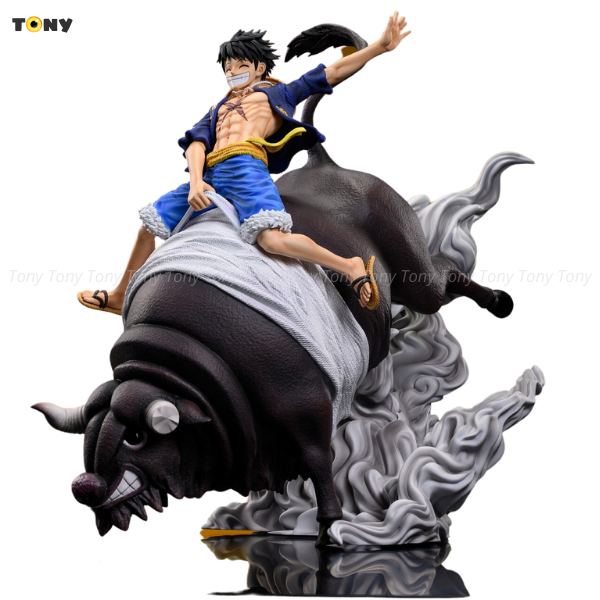 Luffy mom v4 mô hình one piece luffy gear 5 red rock figure zoro anime ...