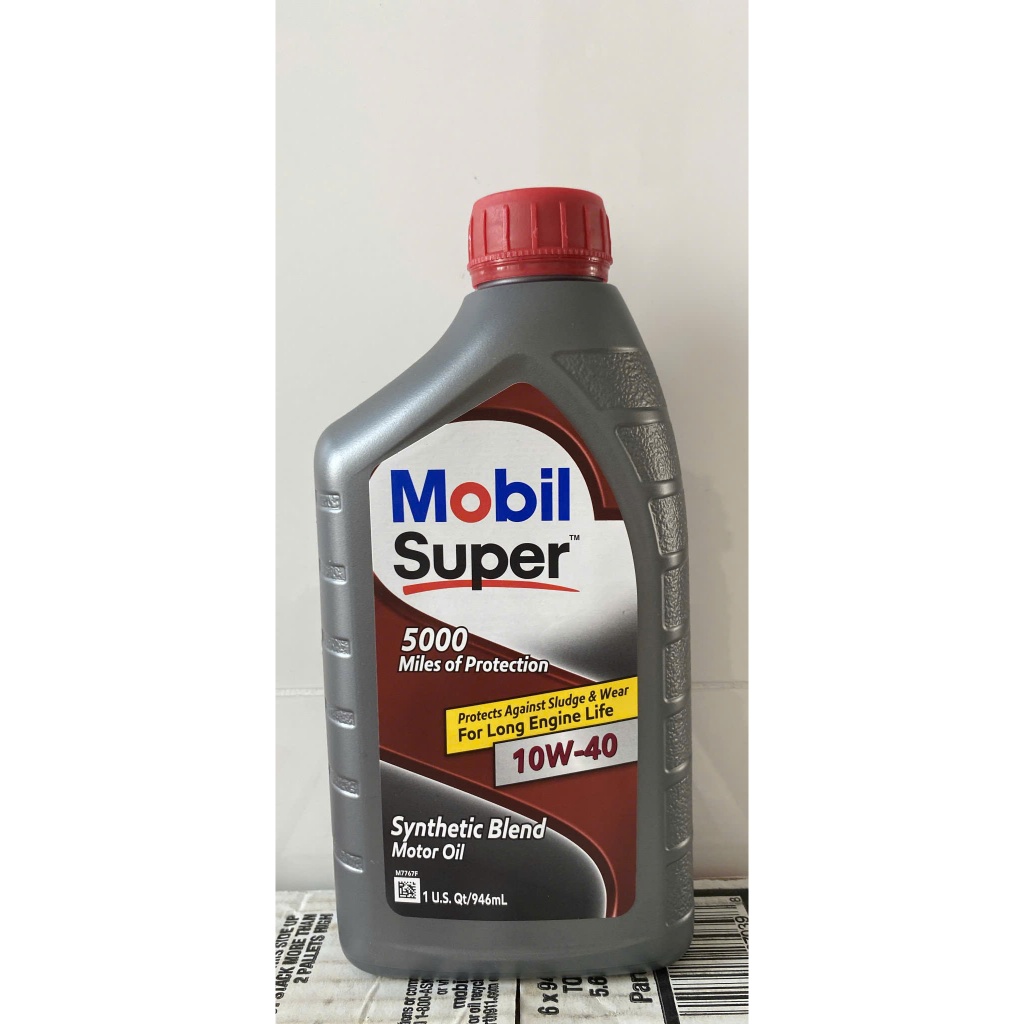NHỚT MOBIL SUPER 5000 10W-40 946ML | Shopee Việt Nam