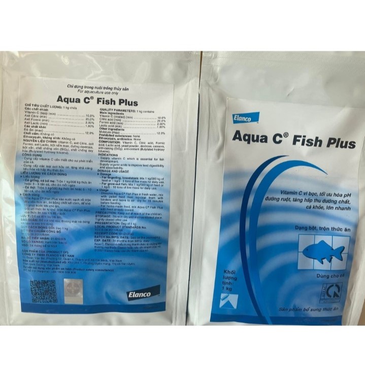[ Hàng Chính Hãng] Bayer Vitamin C - Aqua C Fish Plus 1 kg | Shopee Việt Nam