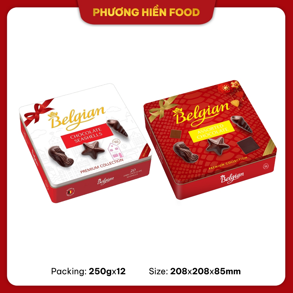 Socola Chocolate Seasells hiệu Belgian 250g HS | Shopee Việt Nam