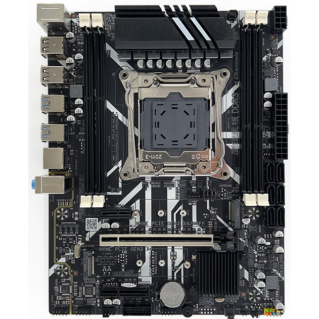 x99 D3 8-phase điện+2666v3+16GB DDR3 socket 2011-3 cân ngon game render ...